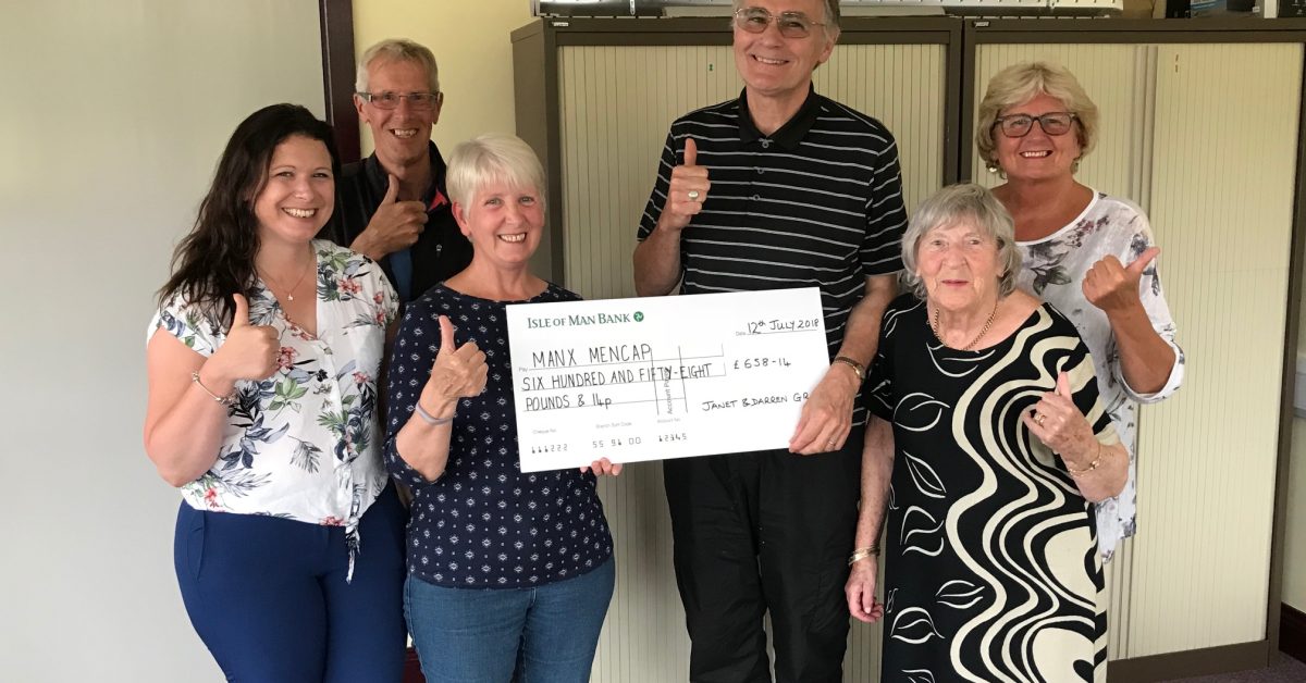 Thumbs up... for Manx Mencap - Project 21